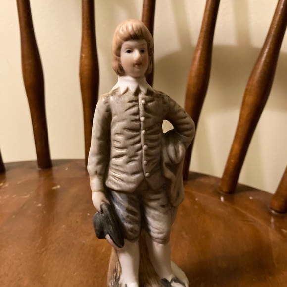 Accents | Vintage Bisque Boy Figure | Poshmark
